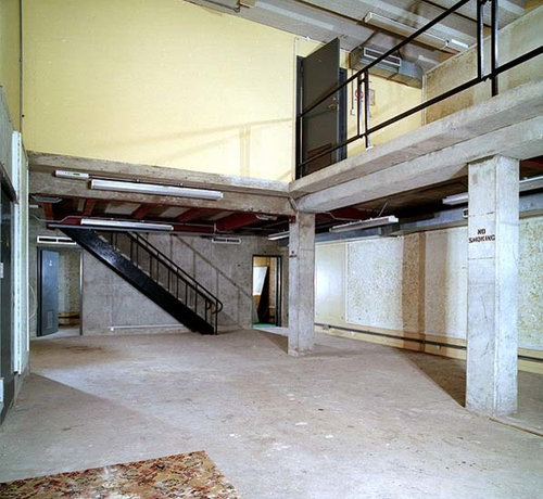 Interior design for old nuclear bunker