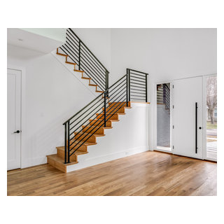 Belmont - Contemporary - Staircase - Dallas - by Haynsworth Custom ...