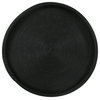 Antonio Round Rattan Tray Top Accent Table Black - Tropical - Side ...