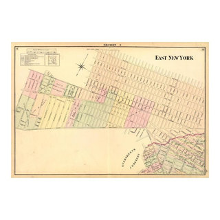 "East New York (Sec 9), 1874" Digital Paper Print by Henry Fulton, 24 ...