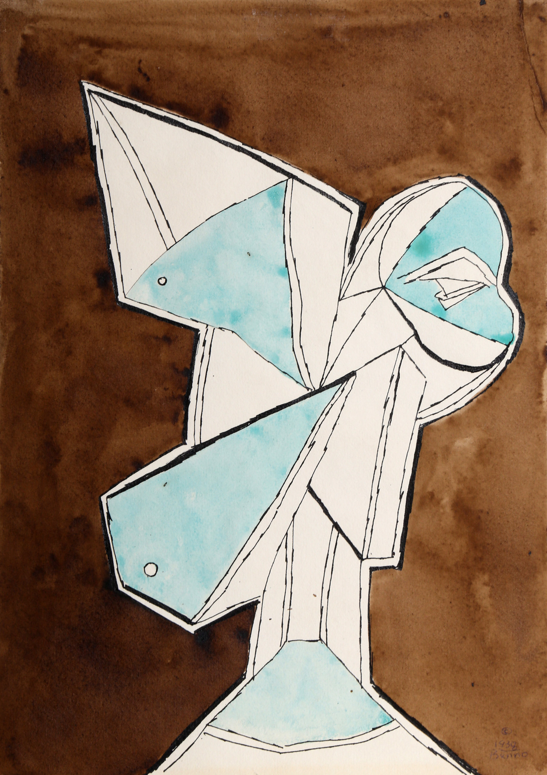 Untitled, Benjamin Benno, 14x10 - Contemporary - Drawings And ...