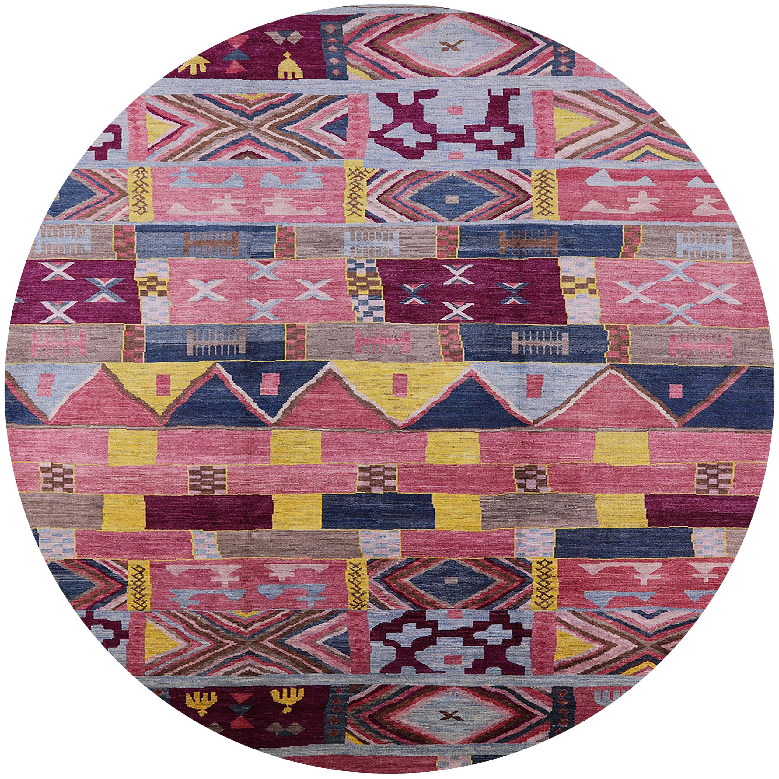 Ahgly Company Indoor Rectangle Mid-Century Modern Area Rugs, 5' x 7', 5 ...