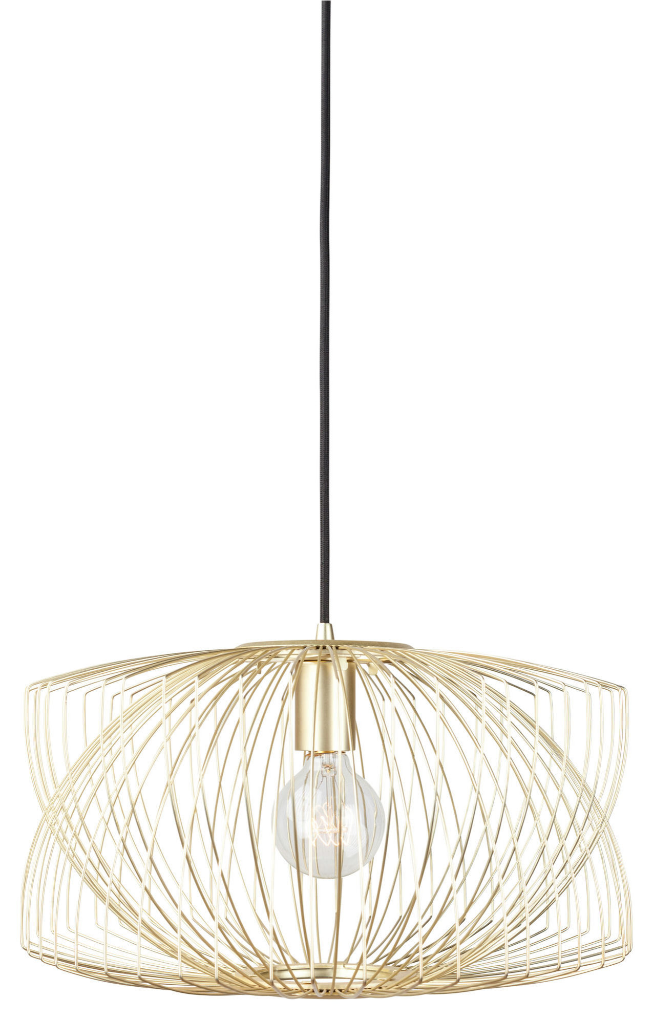 Helia Gold Metal Pendant Lighting - Contemporary - Pendant Lighting ...