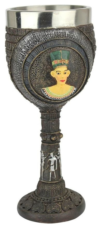 Egyptian Deities Goblet - Southwestern - Wine Glasses - by XoticBrands ...