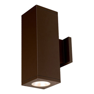 Cube Architectural 5" LED Wall-Light One Each Side 33 Deg Beam 2700K ...