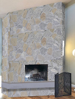 Need Help on 80s Rock Fireplace Makeover | Houzz Forum