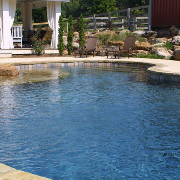 Midnight Blue Pebble Tec - Photos & Ideas | Houzz