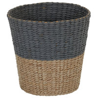 Wicker Waste Basket - Tropical - Wastebaskets - by Household Essentials ...