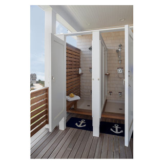 Outdoor Showers - Beach Style - Exterior - New York - by Richard ...