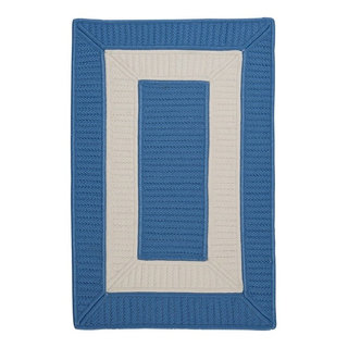Rope Walk Rug, Blue Ice, 2'x8' Runner, 2'x8' Runner - Beach Style ...