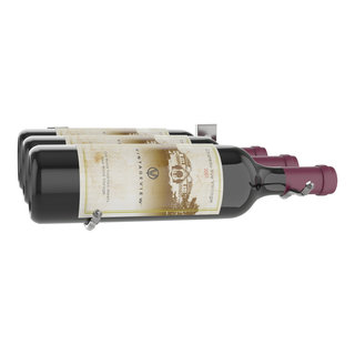 W Series Bottle Height Wine Rack Wall Mounted Storage, 3 Bottles ...