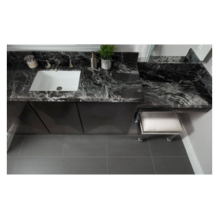 Blizzard Granite Kitchen - Modern - Kitchen - Phoenix - by Arizona Tile ...
