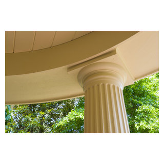 Classic Round Portico Addition - Traditional - Exterior - Atlanta - by ...