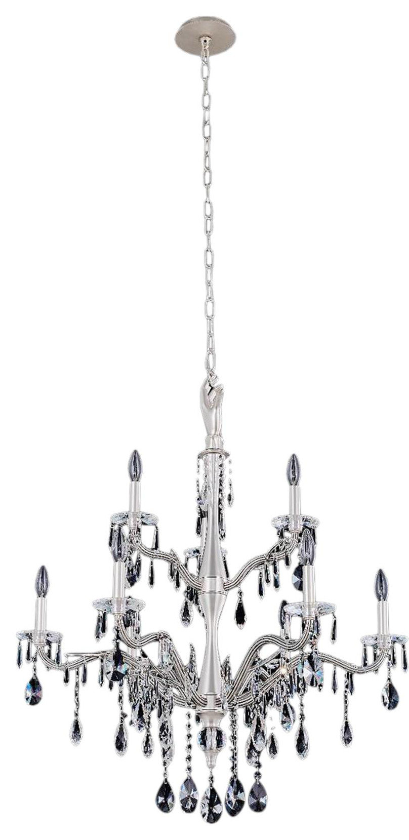 Eclectic Venere Crystal Chandelier - Traditional - Chandeliers - by ...