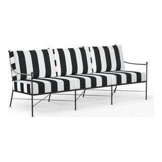 Provence Timeless Comfort Sunbrella Upholstered Outdoor Sofa - Traditional - Outdoor Sofas - by ...