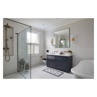 Eltham Villa - Beach Style - Bathroom - London - by SWITCH INTERIOR ...