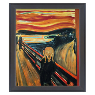 The Scream, 24" x 28" - Contemporary - Paintings - by overstockArt | Houzz