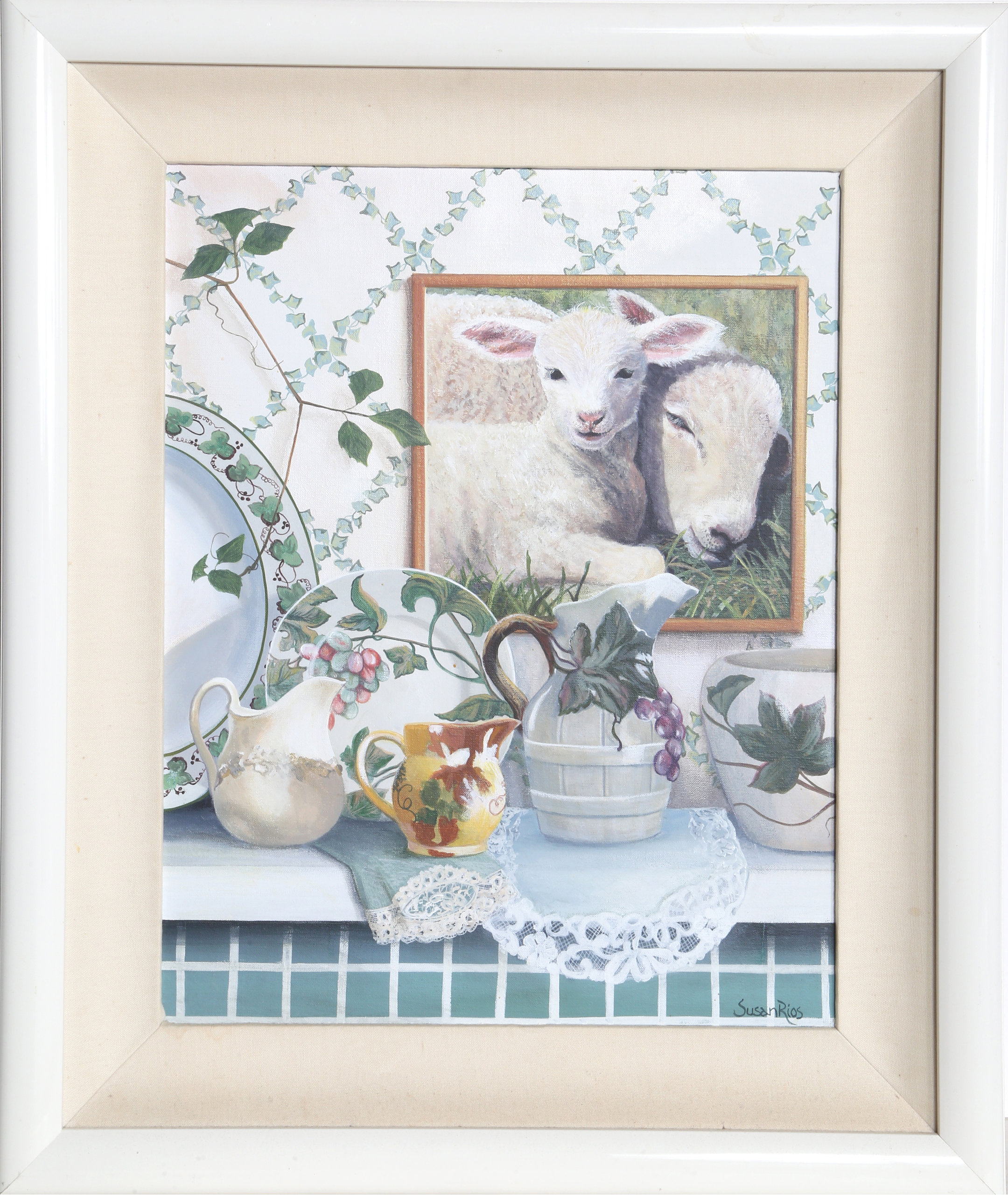 Thoughts of My Mom, Susan Rios, 16x20 - Contemporary - Paintings - by ...