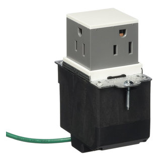 Pop-Out Outlet, 1-Gang - Contemporary - Switches And Outlets - by Light ...