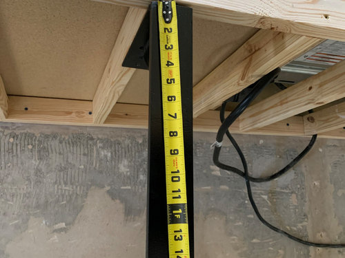 Kitchen Low wall support