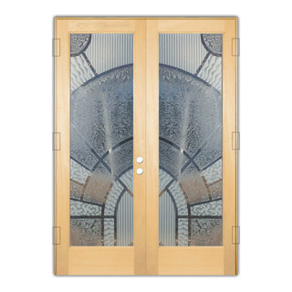 Front Door - Matrix Arcs - Fiberglass Smooth - 30" x 80" - Book/Slab ...