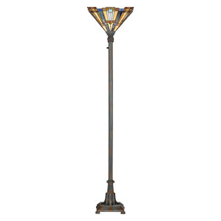 Quoizel TFIK9471VA One Light Torchiere Inglenook Valiant Bronze ...