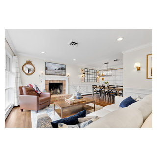 Quaker Court - Traditional - Living Room - Other - by MJ Design & Build ...