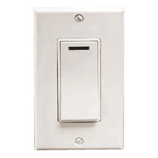 Amba ATW-S-W Pilot Light Switch in White - Switches And Outlets - by ...