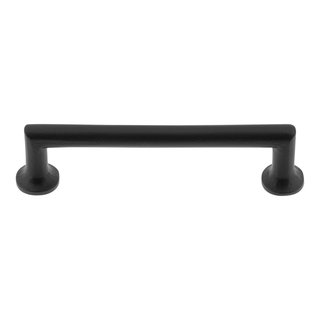 Ageless Iron Barn 4" Angled Corner Handle Cabinet Pull - Transitional ...