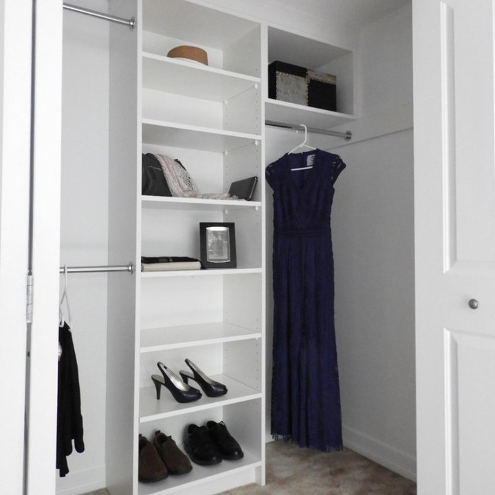 75 Beautiful Small Walk-in Wardrobe Ideas & Designs - September 2024 ...