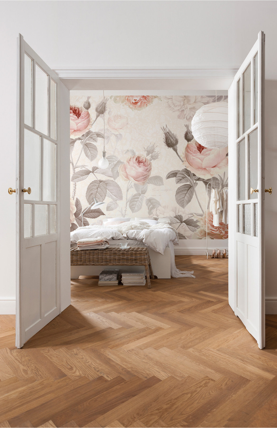 La Maison Wall Mural - Traditional - Wallpaper - by Brewster Home ...