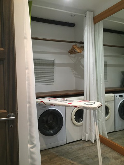 The Hardworking Laundry: How to Make Room for Ironing