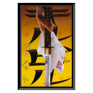 Kill Bill cast signed movie poster, 27x40 inches - Contemporary ...