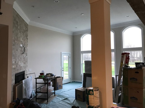 what to do with this awkward wall my main great room