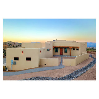 Exterior elevation / primary entrance - Southwestern - Exterior ...