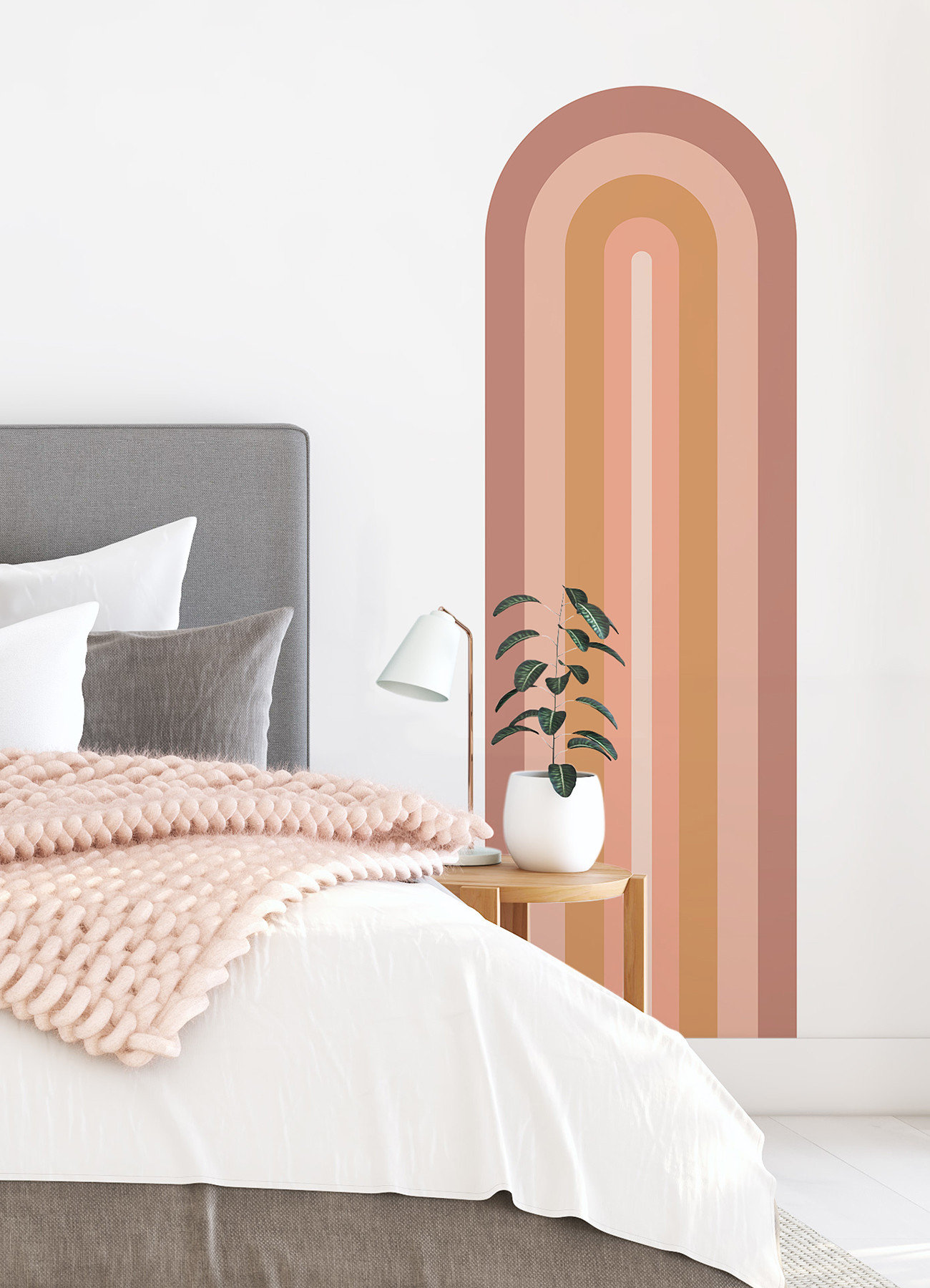 Retro Rainbow Archway Decal - Contemporary - Wall Decals - by Brewster ...