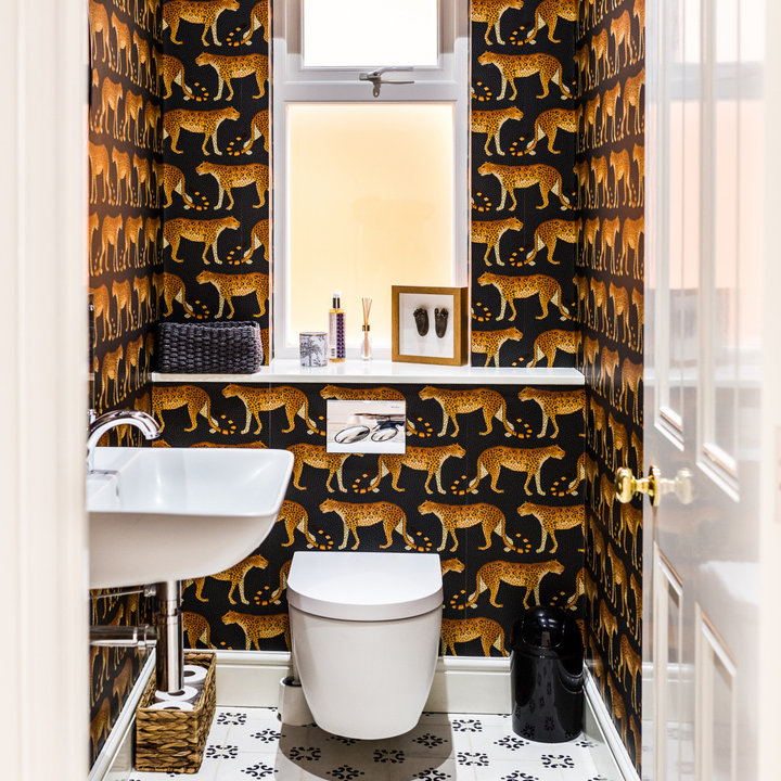 75 Beautiful Contemporary Cloakroom Ideas and Designs - March 2022 ...
