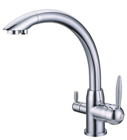 WaterLux WL-303 Slim Elegant 3 Way Hot Cold Kitchen Faucet for RO ...