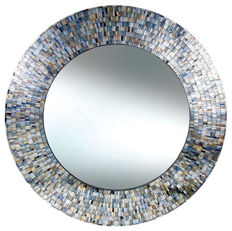 Kenroy Home Lustrous Wall Mirror, Luster Mosaic - 61008 - Contemporary ...