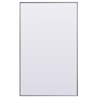 Metal Frame Rectangle Full Length Mirror 36X60 Inch, Black, 60"Lx36"Wx1 ...