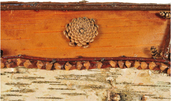 34W Birchwood Ceiling Medallion - Rustic - Ceiling Medallions - by ...