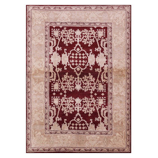 Ahgly Company Indoor Rectangle Mid-Century Modern Area Rugs, 5' x 7', 7 ...