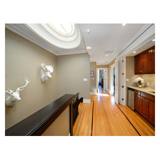 Extraordinary 28-foot wide Queen Anne mansion - Midcentury - New York ...