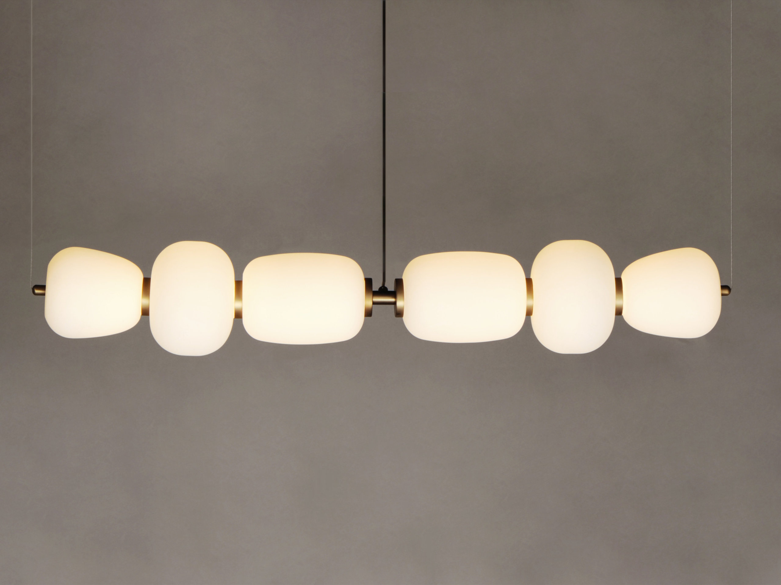 ET2 E25068-92 Soji 2 Light 6"W LED Linear Chandelier - Contemporary ...