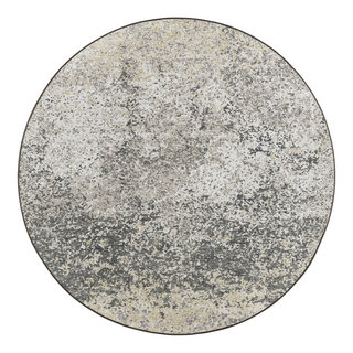Winslow WL3 Graphite 10' x 10' Round Rug, 10' x 10' - Contemporary ...