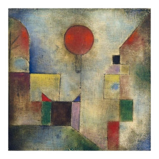 "Red balloon" Digital Paper Print by Paul Klee, 20"x20", 38"x38 ...