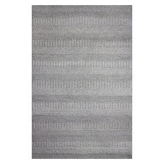 Kalani Beige Rug Hand Woven With New Zealand Wool - Contemporary - Area ...