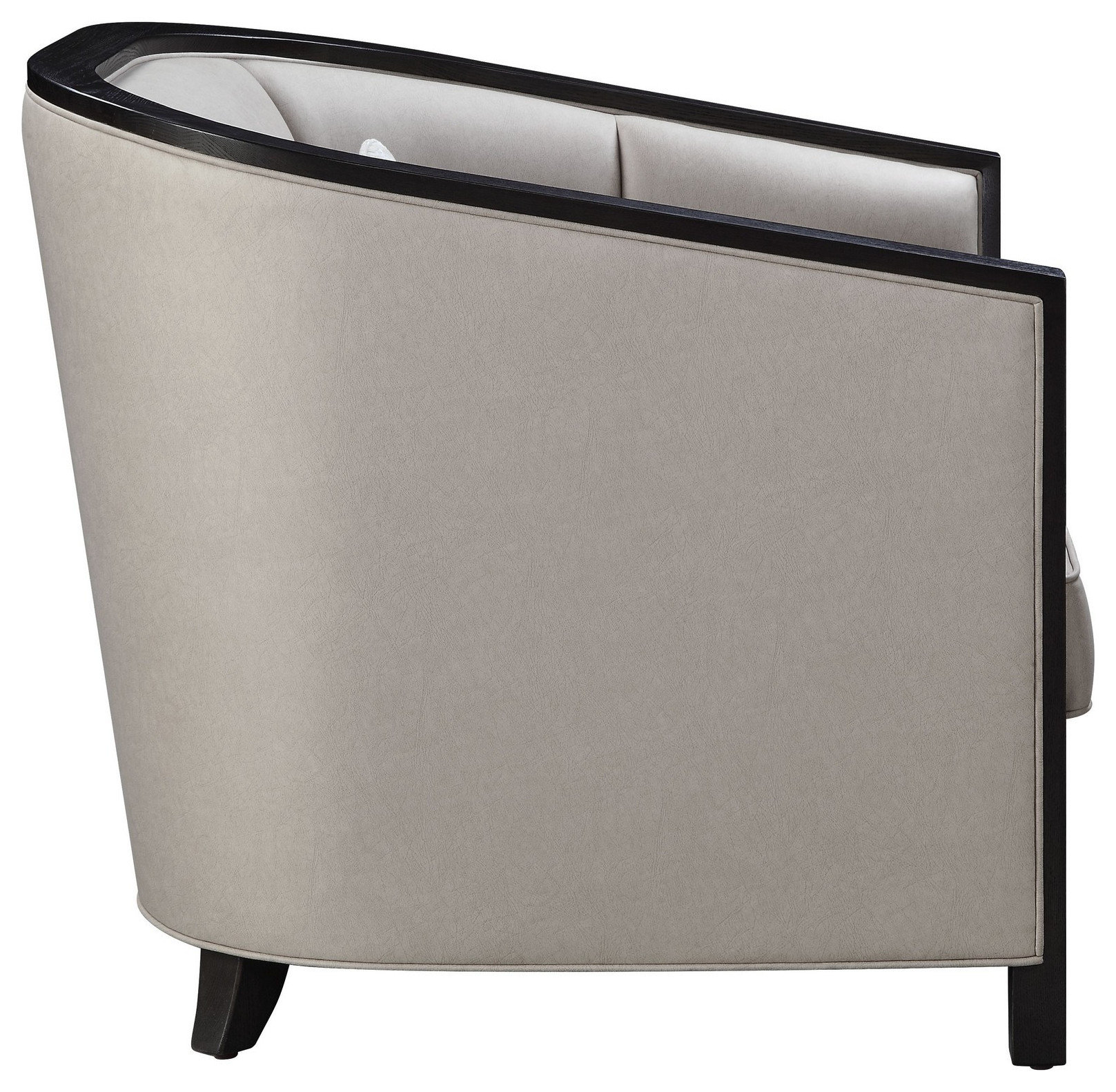 Benzara BM250636 Sofa With Curved Fixed Back and Shelter Arms, Beige ...