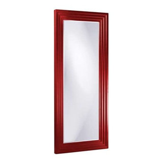 Howard Elliott Delano Tall Mirror, 34"x82"x3" - Contemporary - Wall ...