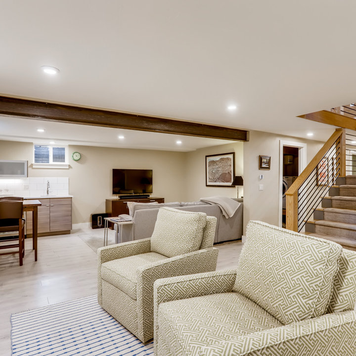 75 Exposed Beam Basement Ideas You'll Love - September, 2025 | Houzz